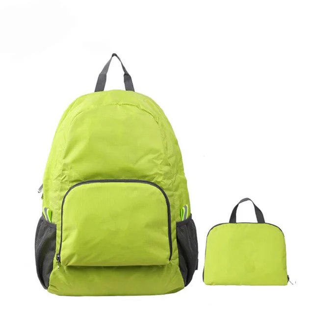 2020 Custom Lightweight Ripstop Nylon Foldable Backpack Cycling Outdoor ...