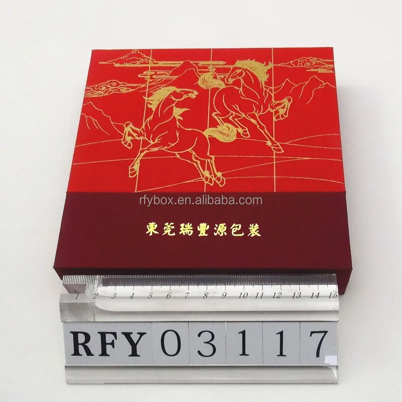 Red Gold Coin Packaging Box Wooden Coin Packaging Box Wholesale ...