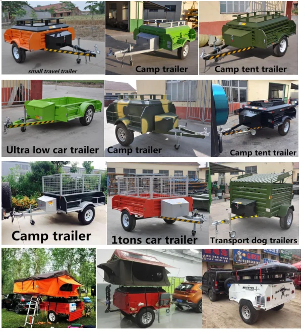 Two Wheel Small Car Transporter Towing Trailer for Sales