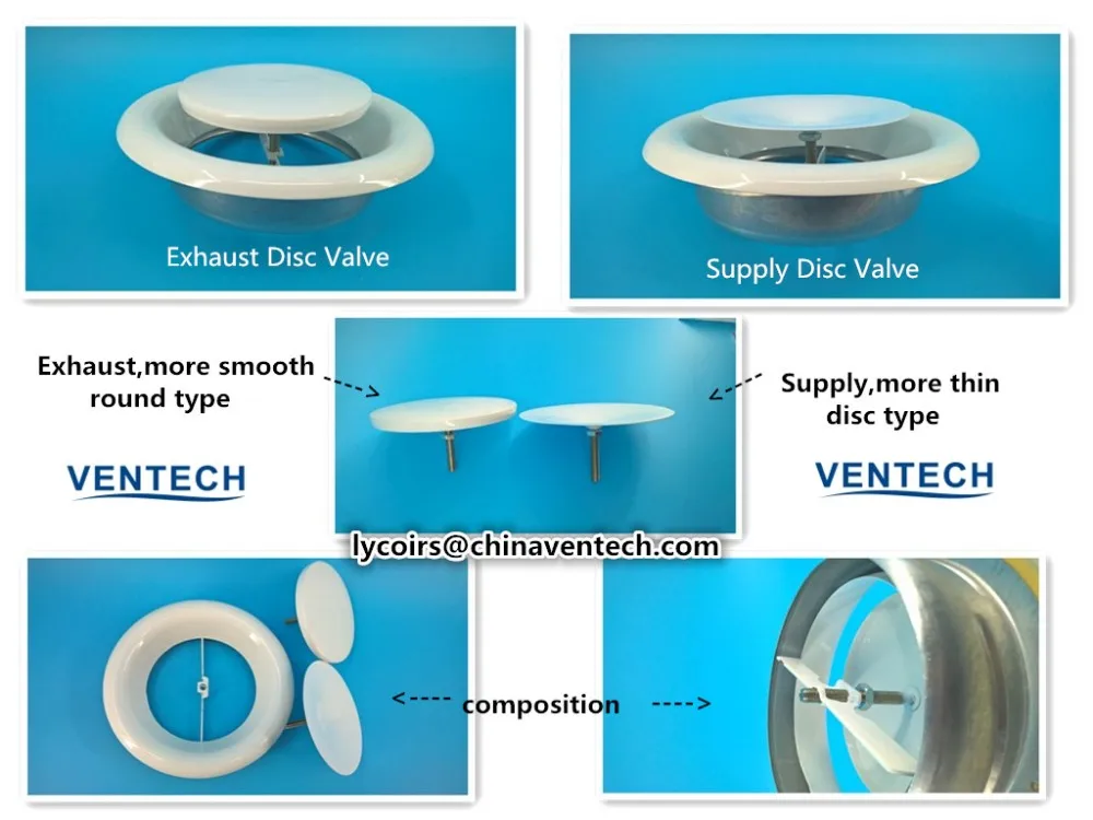 Air Diffuser Exhaust Disc Valve - Buy Air Diffuser,Disc Valve,Exhaust ...