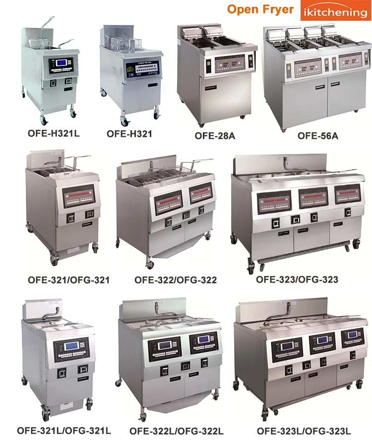 Lpg Gas Deep Open Chicken Fryer,Smart Chicken Open Fryer,Ekectric Deep ...