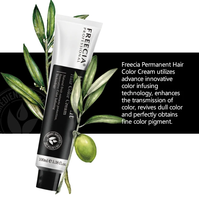 FREECIA Professional Permanent Hair Color Cream - Multi-Purpose Hair ...