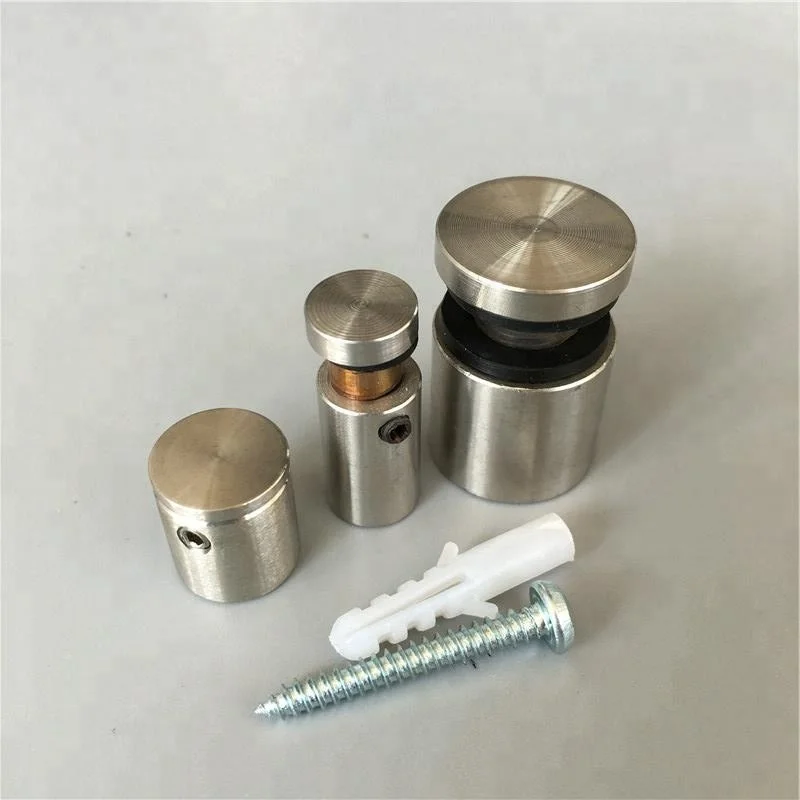 Decoration Standoffs,Led Standoffs,Round Glass Mirror Standoffs - Buy ...