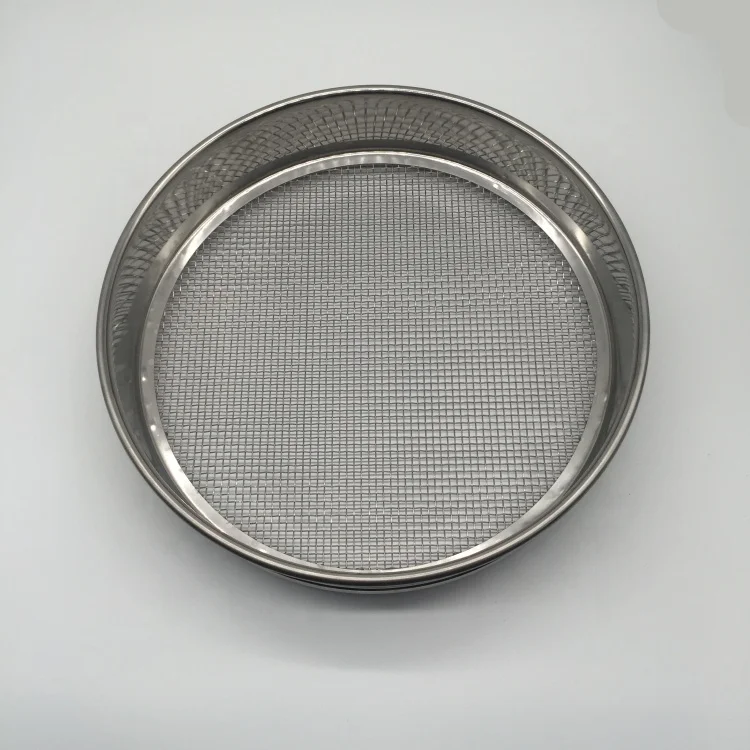 12 15 25 45 75 120 150 Micron Test Sieve Stainless Steel Mesh