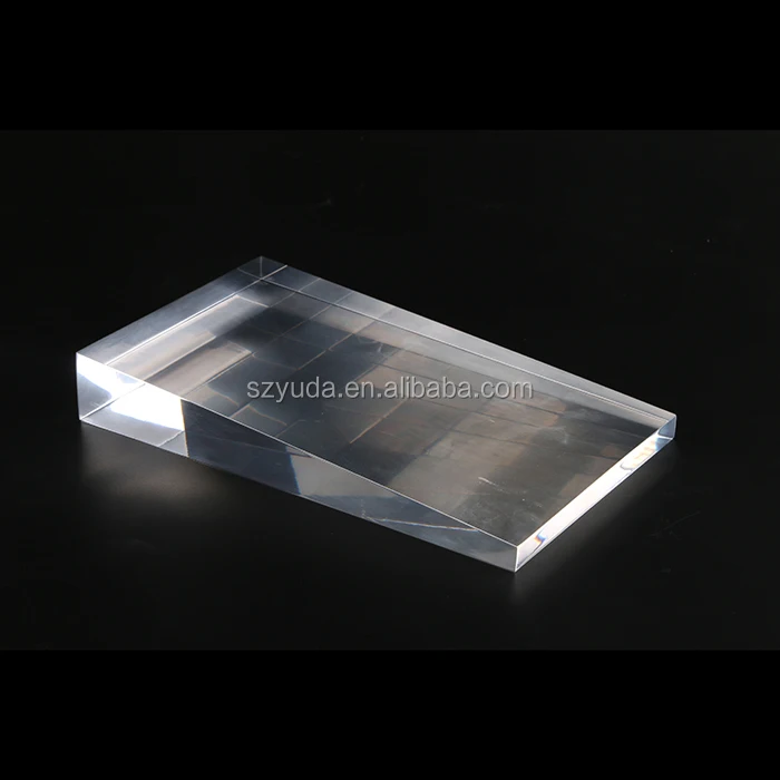 Water Clear Acrylic Solid Display Block For Mineral Plastic Specimens ...