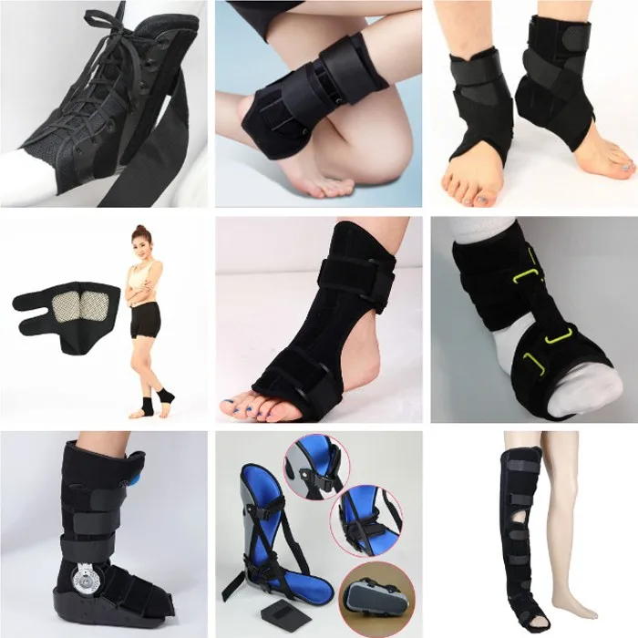 Adjustable Waterproof Ankle Brace Plastic Foot Splint Shoes For Drop ...