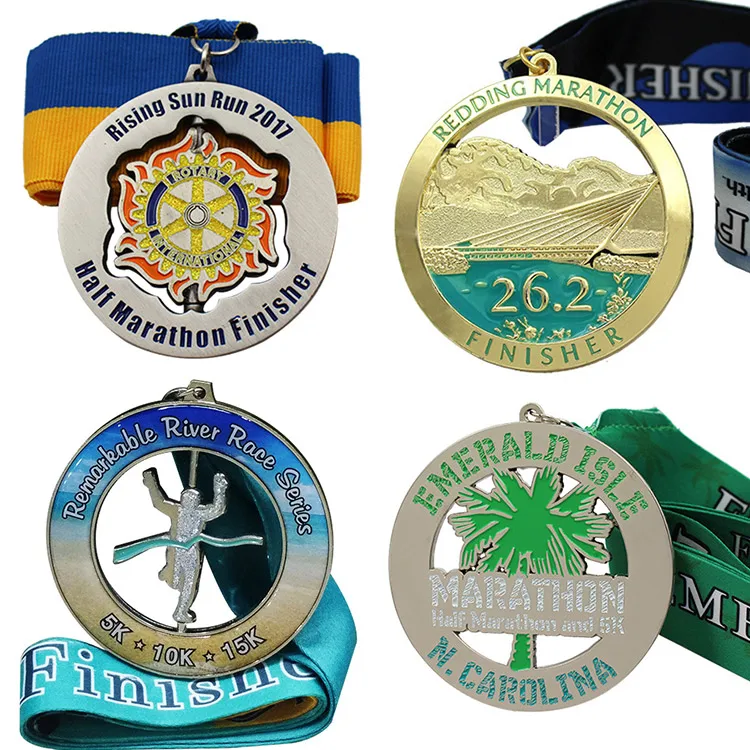 Custom Made 5k 10k Running Race Award Metal Medal Custom,Engraved Die ...