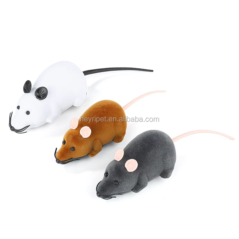 Funny Mice Toy Wireless Rc Gray Rat Mice Pet Toys Remote Control ...