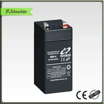 Rechargeable 4v3ah Lead Acid Battery,Small Battery For Led Light - Buy ...