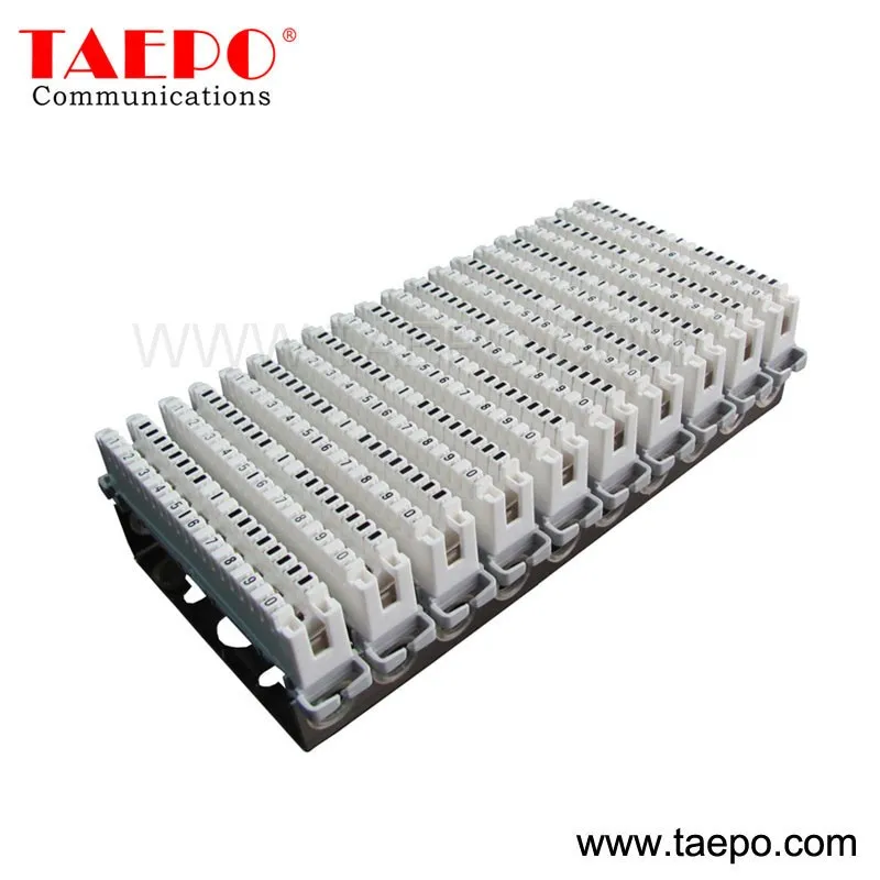 200 Pairs And 400 Pairs Mdf Disconnection Terminal Block - Buy Terminal ...