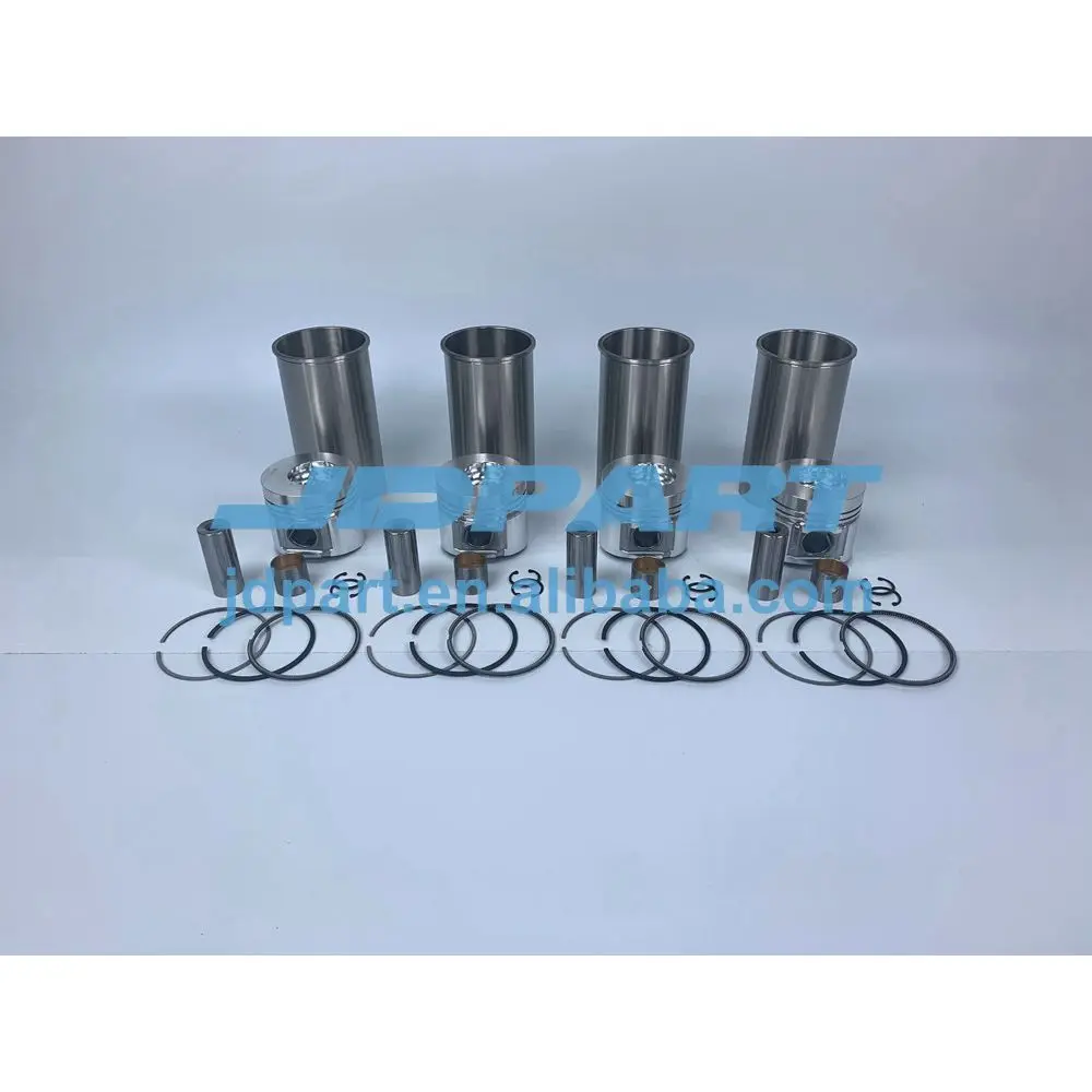 B3.3 Engine Cylinder Liner Kit With Piston Rings Set Sleeve For Tractor ...