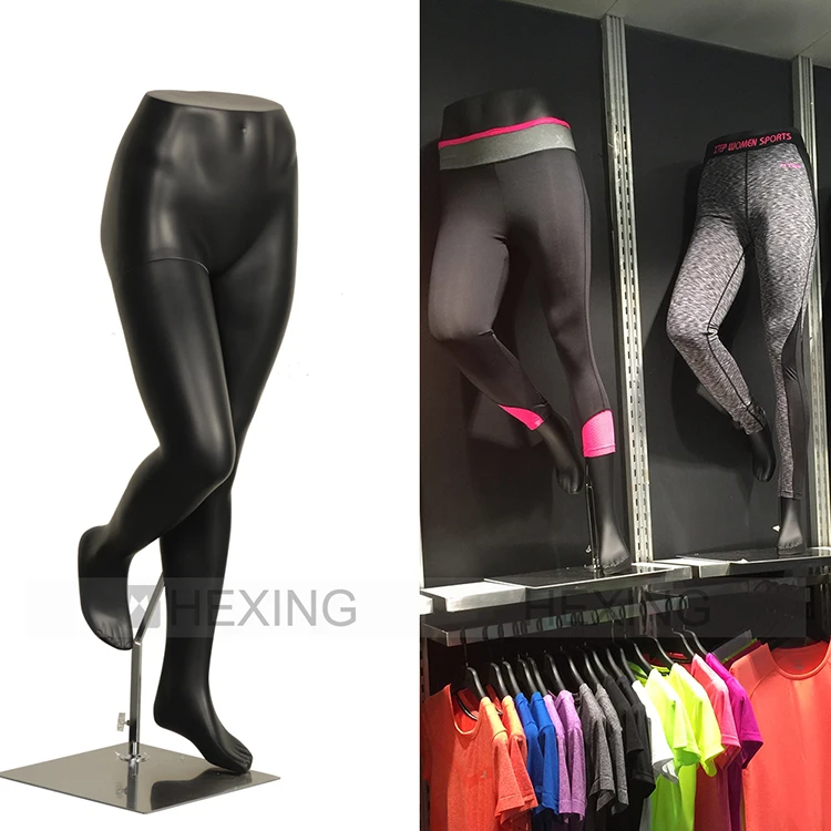 Leggings Fashional Display Fiberglass Female Torso Half Mannequins ...