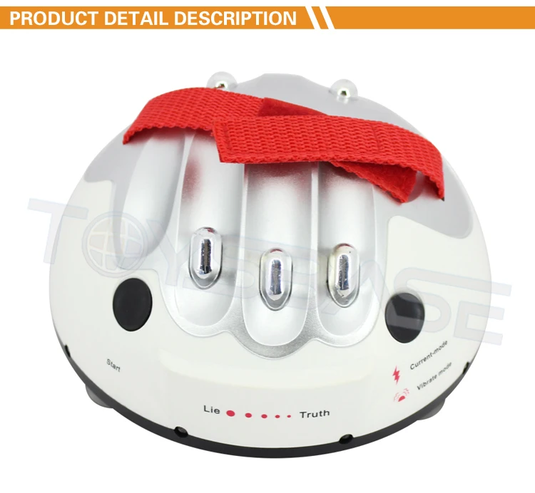 Portable Electric Party Shocking Game Toy Polygraph Lie Detector - Buy ...
