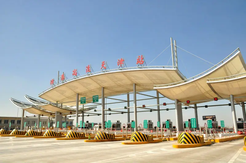 Design Space Frame Steel Structure Truss Purlin Toll-gate - Buy Space ...