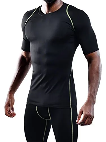 Men Blank Compression Gym Wear T Shirt 3 Pcs Pack - Buy Blank T Shirt ...