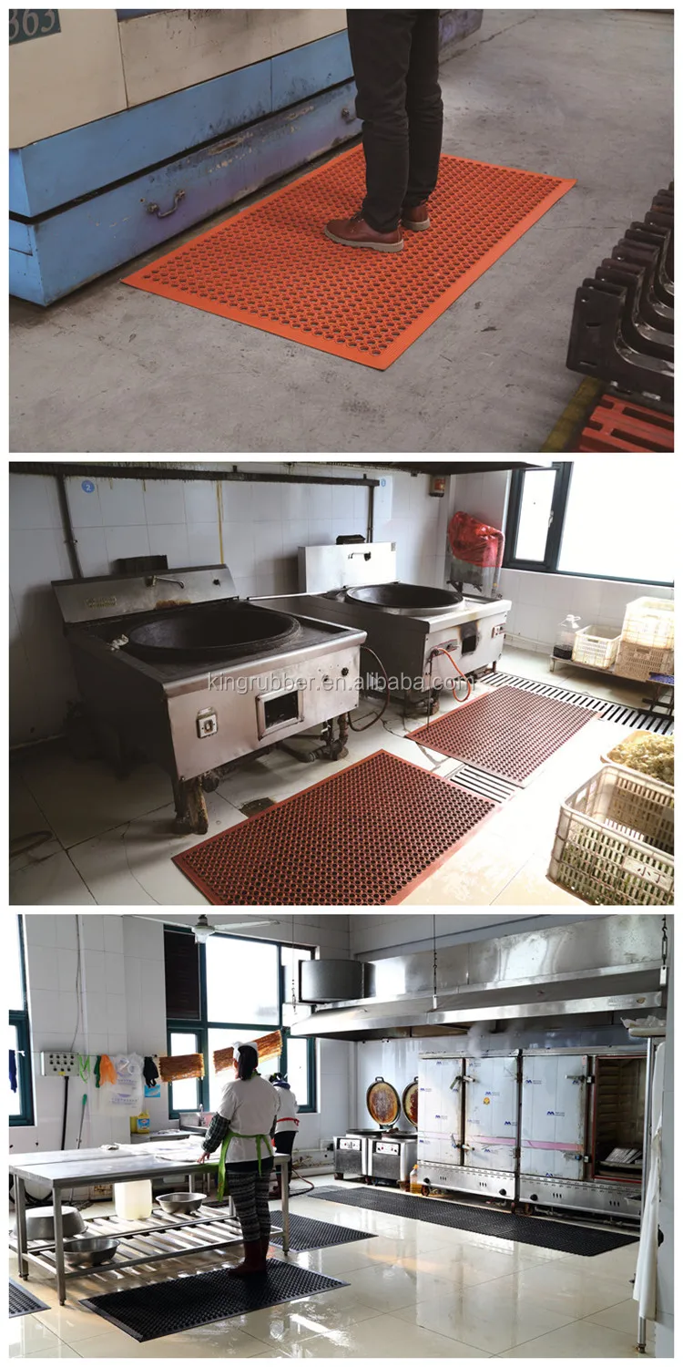 Anti-slip Flooring Porous Rubber Mat - Buy Porous Rubber Mat,Kitchen ...