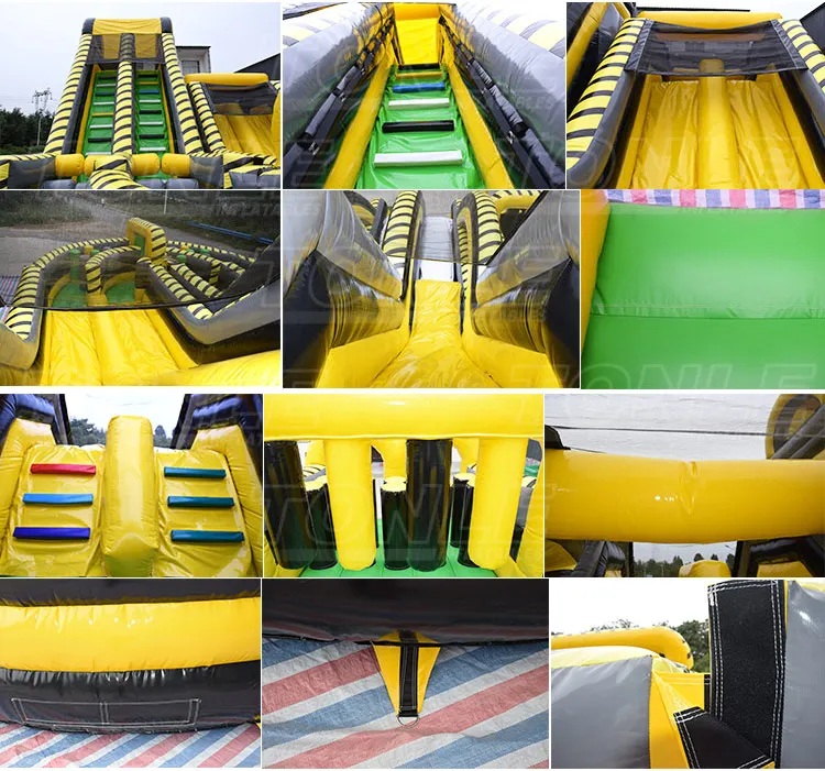 Tonle Toxic Atomic Rush Nuclear Inflatable Obstacle Course