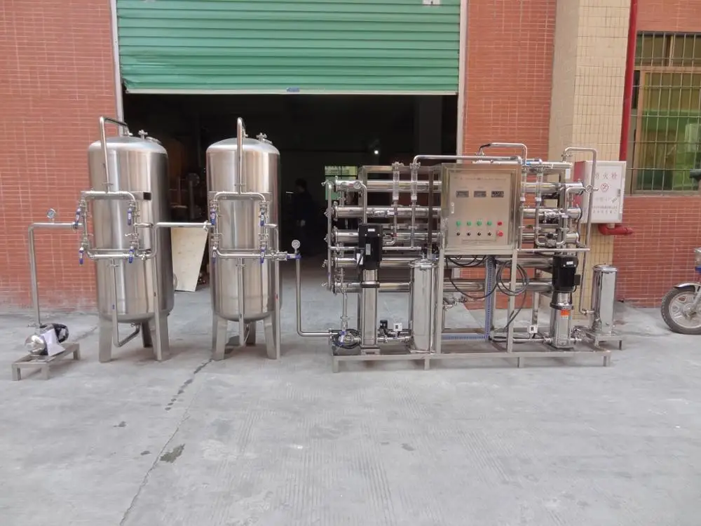 2000l/h Full Stainless Steel Industrial Ro Plant Filtering Machine For ...