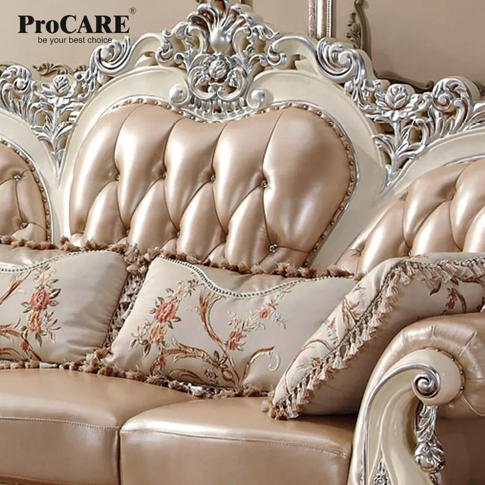 Luxury European And American Style Furniture Royal Seres Leather Sofa ...