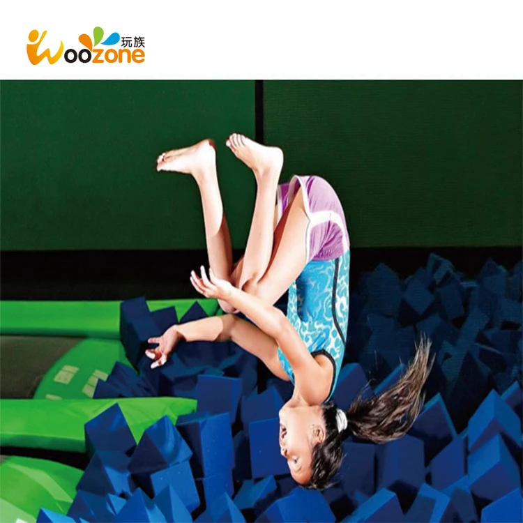 Cheap Foam Pit Gymnastics Foam Pit Blocks - Trampoline Safe
