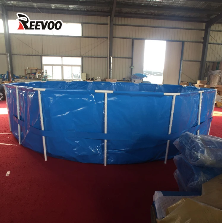 Hot Sale Plastic Above Ground Portable Fish Pond The Largest Plastic ...
