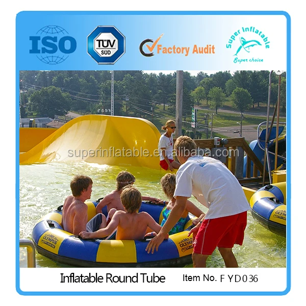 Commercial Family Inflatable Waterslide Ride On Water Park Tube For ...