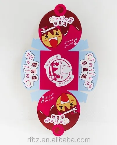 Customized Takoyaki 4 Pcs Box,300g Coated Paper Snacks Packaging Box ...