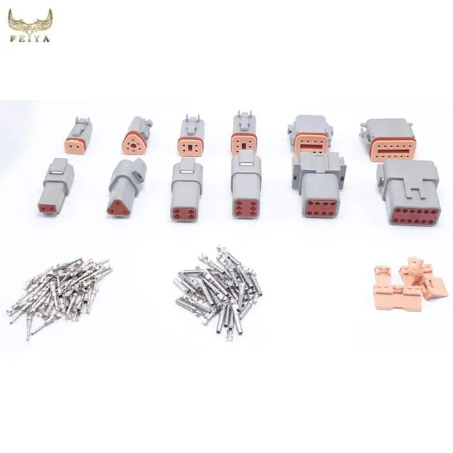 OEM 6.3mm Auto Electrical Connectors Types - 2 Pin