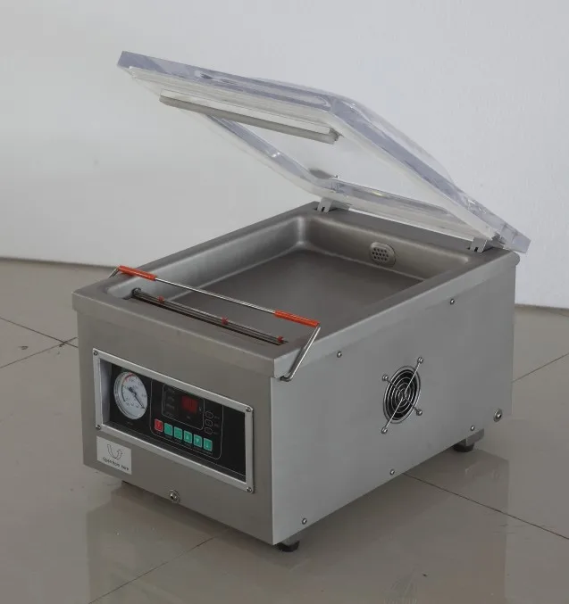 Dz260 Small Table Type Vacuum Packaging Machine With Stainless Steel ...