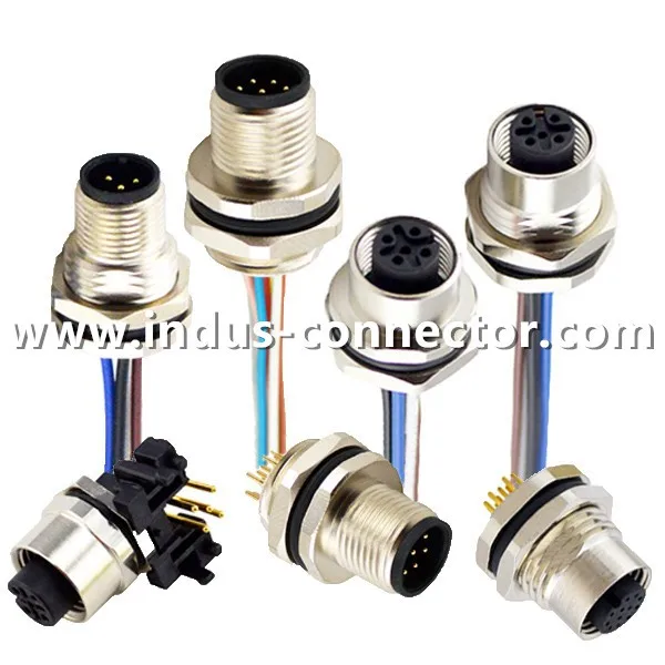 M12 Y Adapter - 5 Pin A Code M12 T Connector Splitter for CANBUS