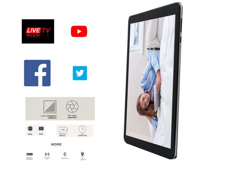 7 Inch Dual Sim City Call Phone Tablet With Dvb-t2 Tv Antenna - Buy 7 ...