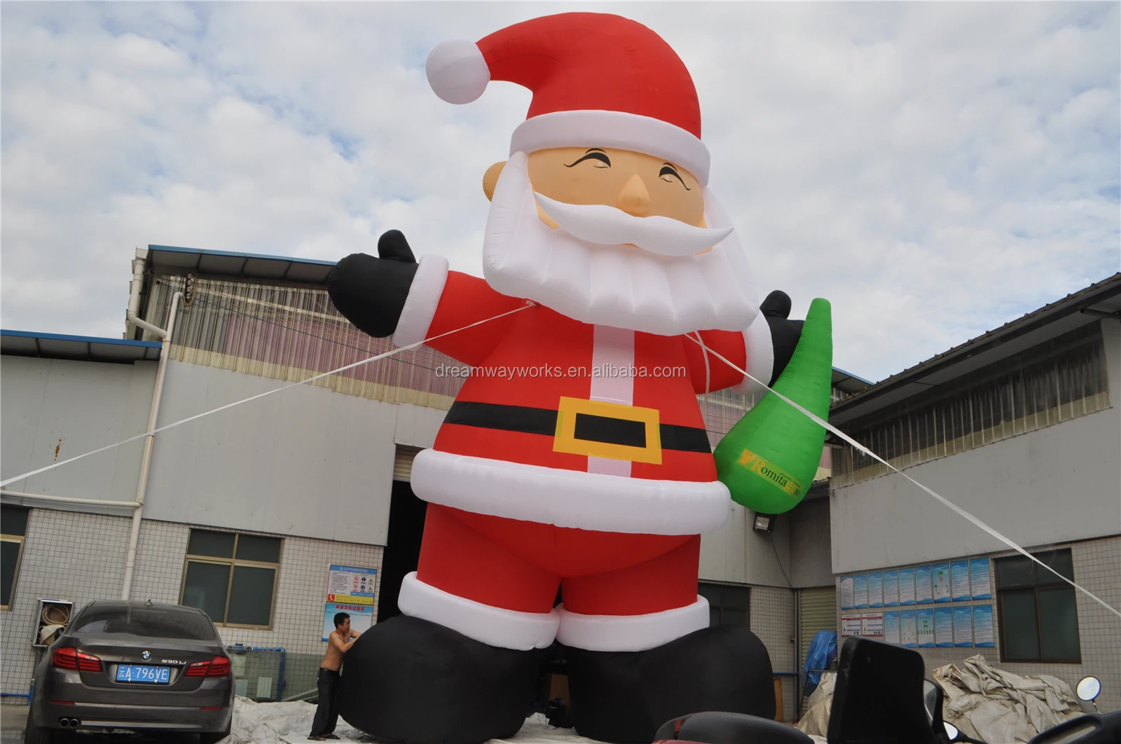 20 Foot Inflatable Santa Claus,Inflatable Santa Claus 6m,Giant ...
