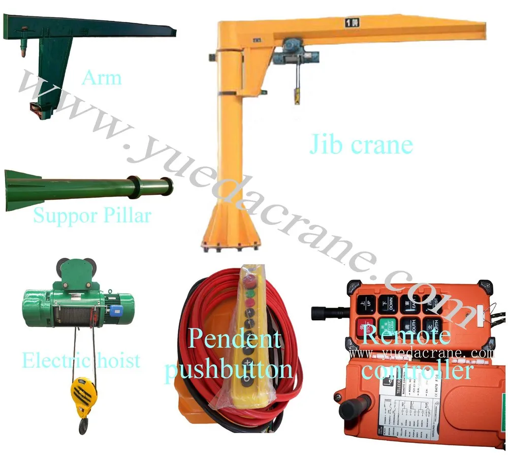 Small Swing Arm Lift Jib Crane on Sale - 1ton to 10ton