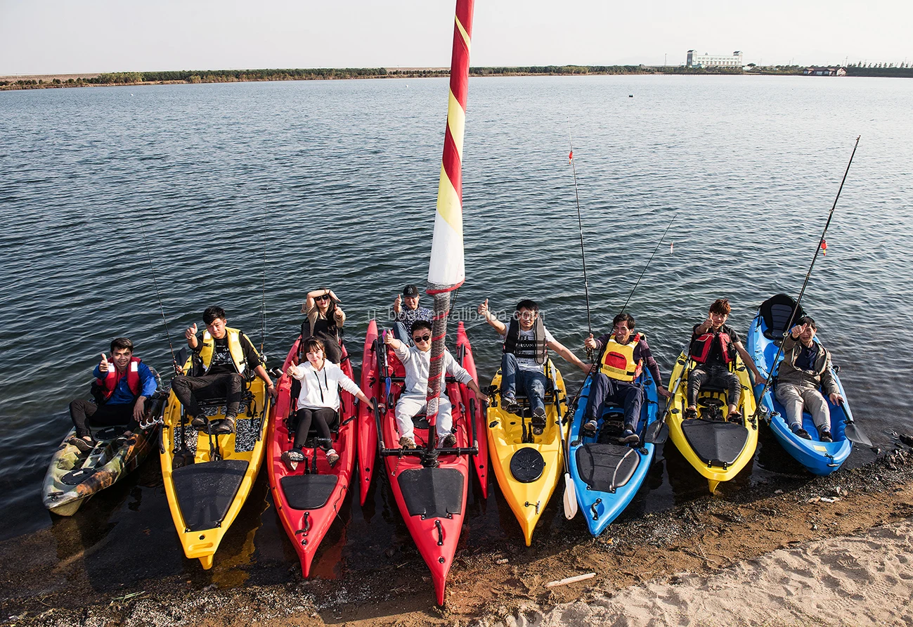 Non-inflatable Four Person Kayak - Durable & UV Resistant