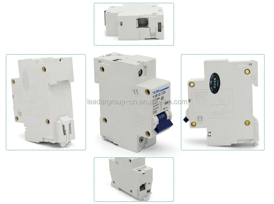 1p 125a 220v Dc 회로 차단기 Dc Mcb 차단기 솔라 시스템 Buy Dc 회로 차단기직류 차단기회로