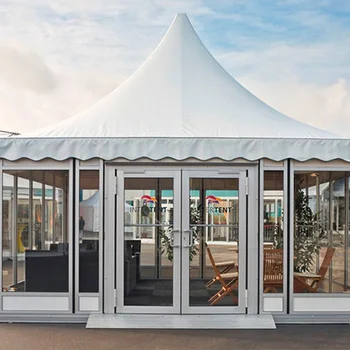 Luxury Glass Wall Canopy Tent 10x10 Pagoda Tents For Sale - Buy Pagoda ...