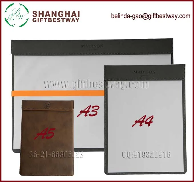 GBW Single Panel Menu Board - Elegant A3 Restaurant Cover