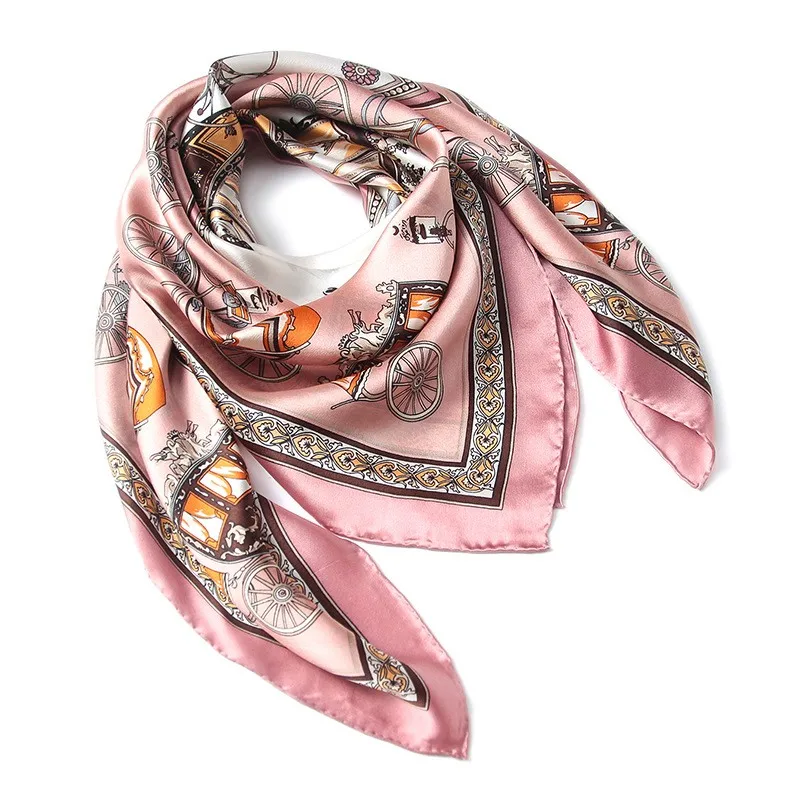 Excellent Silk Scarf Bound Jingpin Silk Scarf Made In France Scarf ...