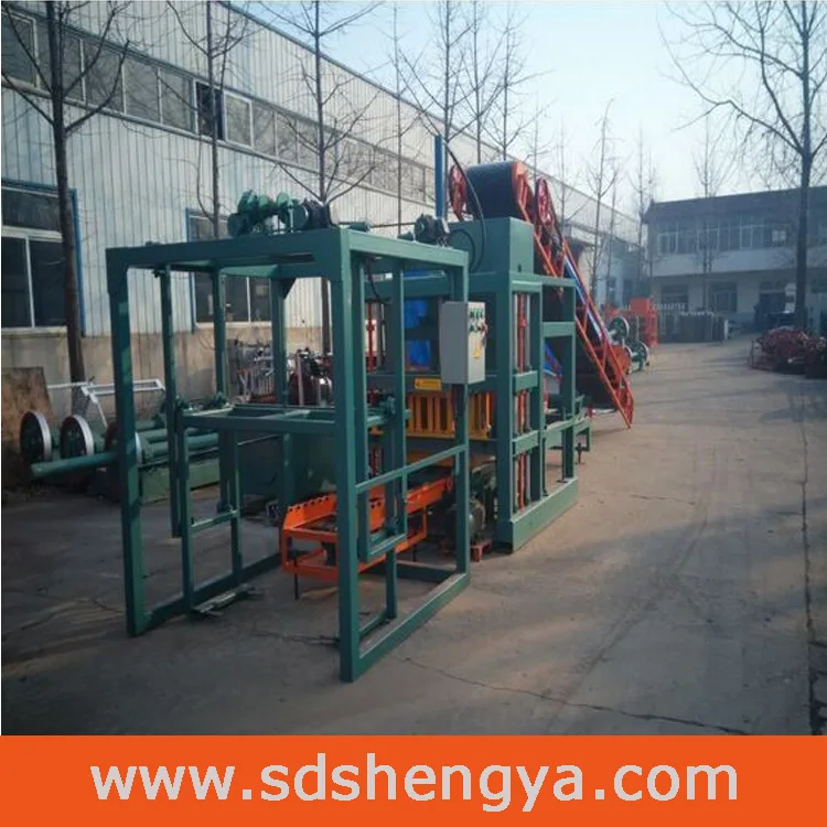 Qt4-20 Concrete Block Making Machine,Cabro Paving Block Making Machine ...