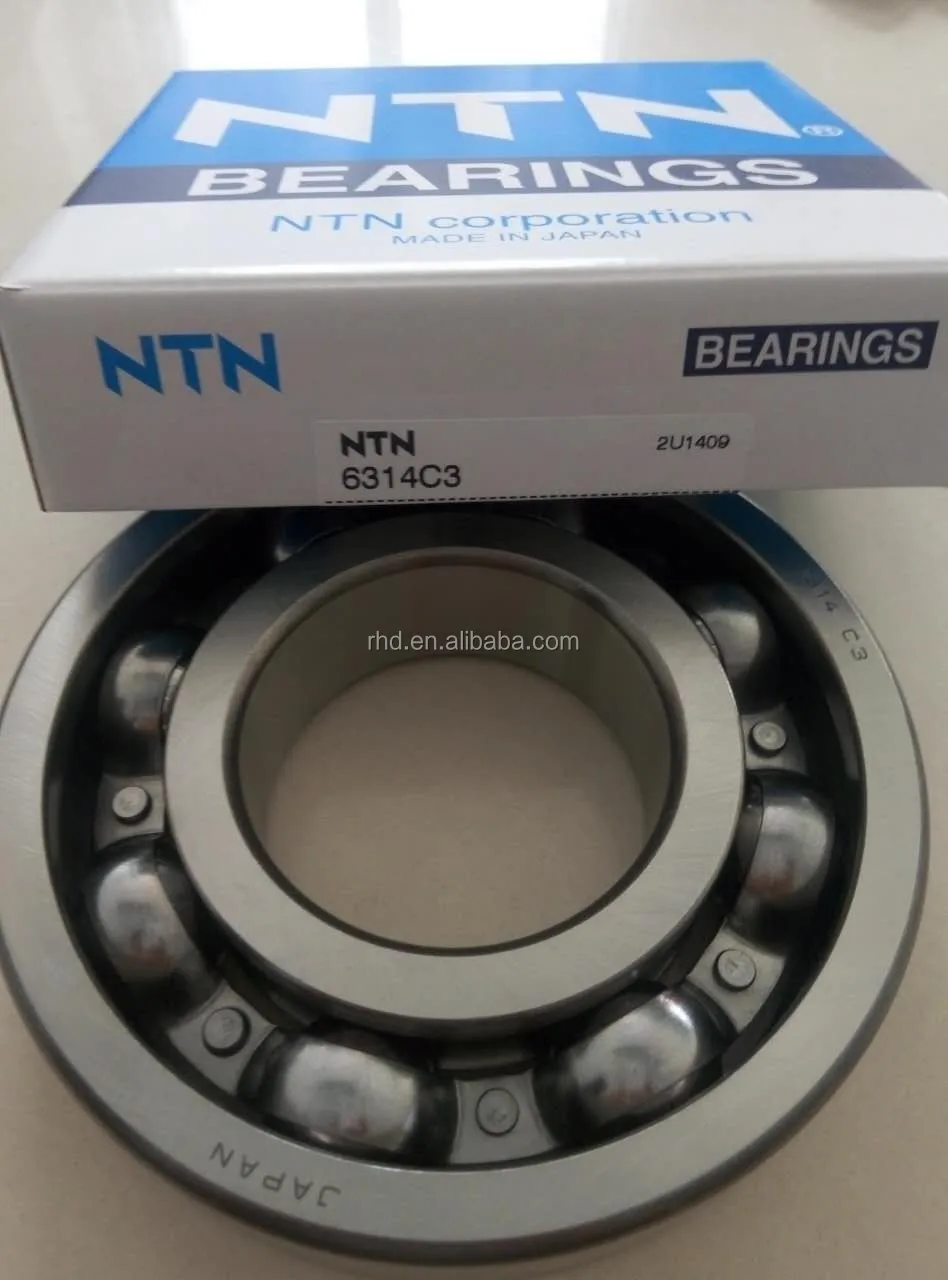 Ntn 6314 C3 Deep Groove Ball Bearing With Single Row - Buy 6314c3 Ntn ...
