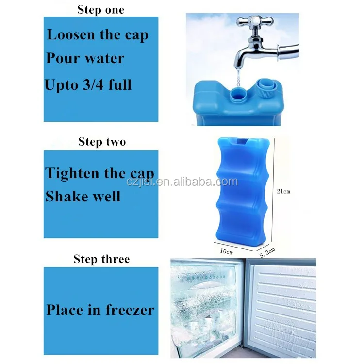 Safe Cold Storage for Breast Milk - New Style Ice Bricks