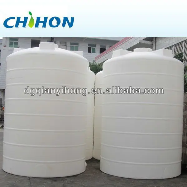 5000L White PE Water Storage Tank - 500l/hour Productivity