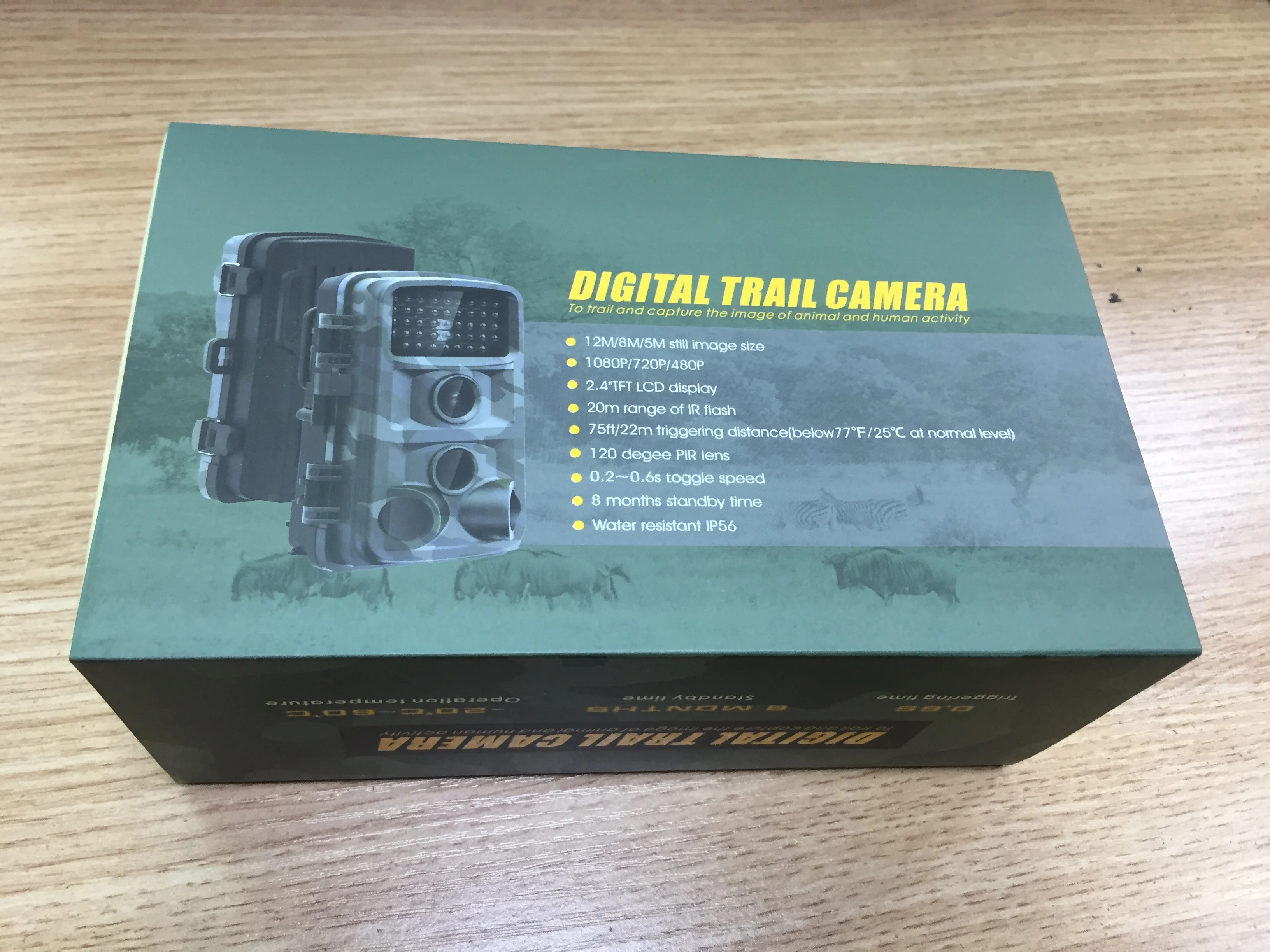 Waterproof Hunting Camera Outdoor Hidden Action Cam Farm Security1080p ...