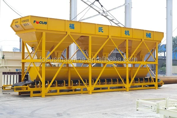 Pld1200 3 Bins Aggregate Batcher For Concrete Mixer - Buy Aggregate ...