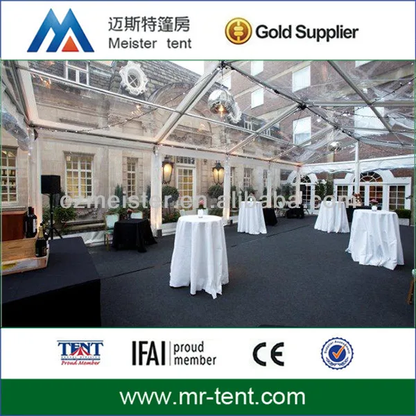 Clear Span Transparent PVC Wedding Party Banquet Tent
