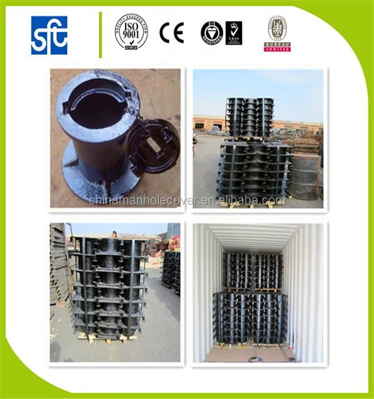 Ductile Iron Surface Boxes Fire Hydrant Valve Cover Asphalt Lac Metal ...