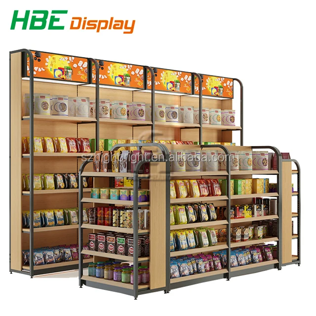 Shop Shelf - Durable, Customized Display Stand for Groceries