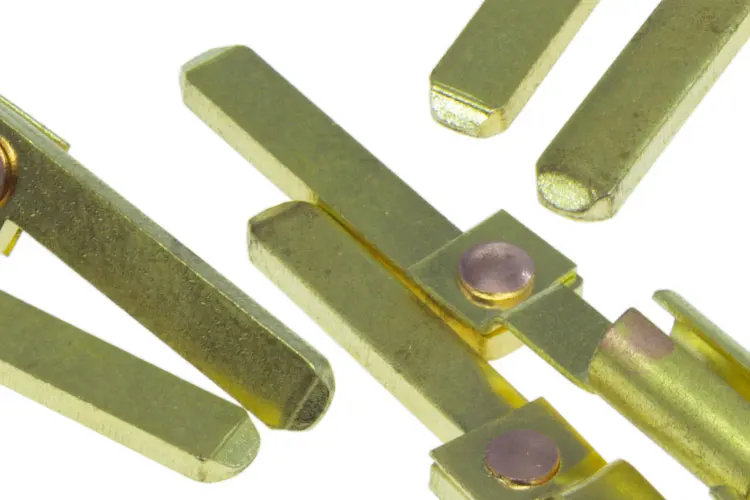 Brass Blade Pins for Electrical Plugs - Reliable Contacts