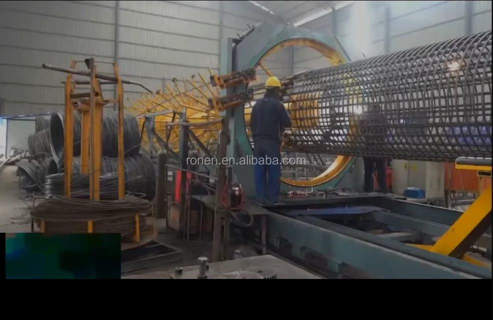 Automatic Square Concrete Pile Rebar Cage Welding Machine - Buy ...