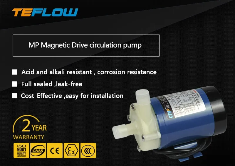 TEFLOW Magnetic Drive Pumps - Reliable Chemical Solutions